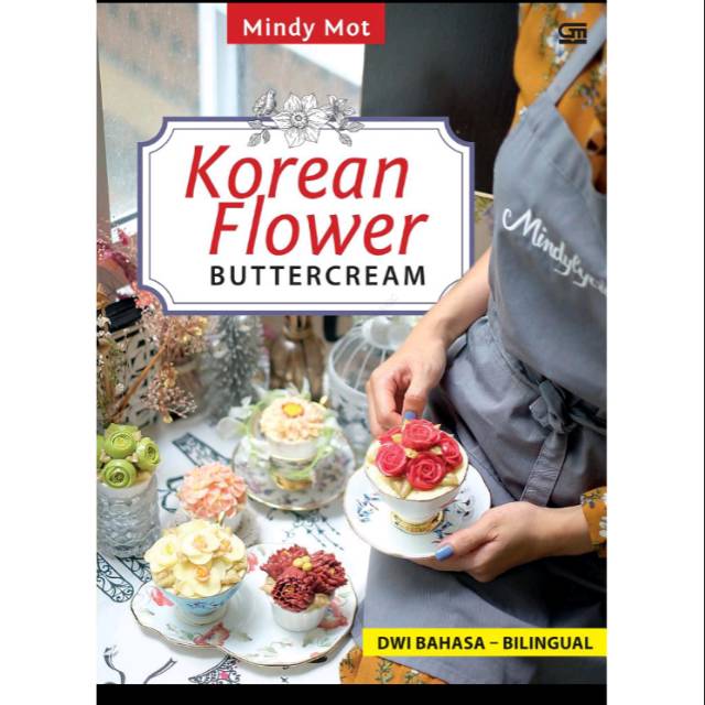 Jual Korean flower butter cream mindy mot kue custom ulang tahun ...