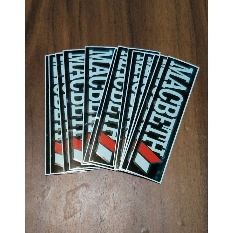 Jual STICKER MACBETH CUTTING | Shopee Indonesia
