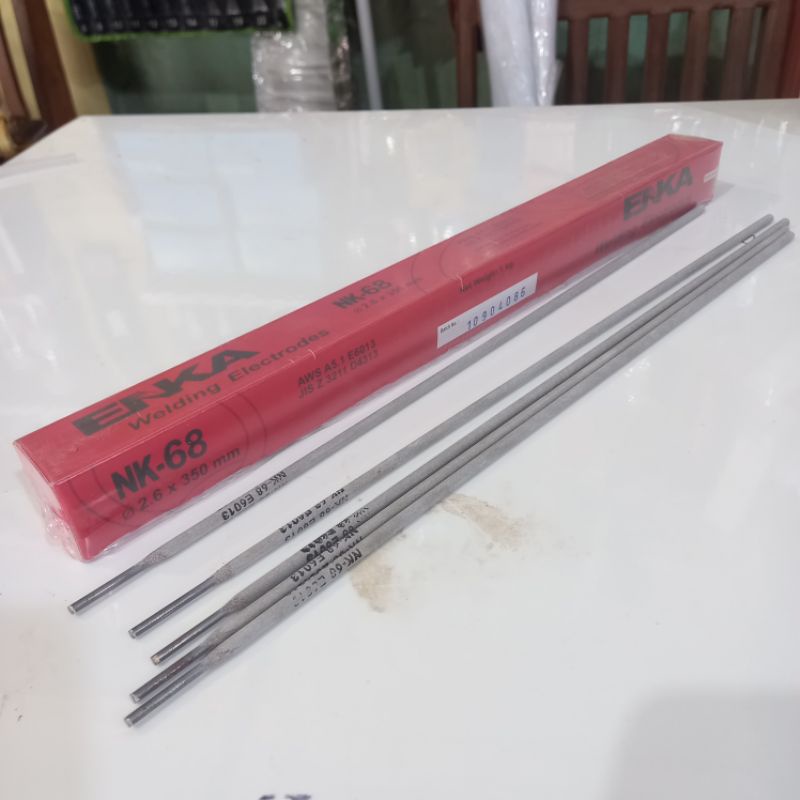 Jual Kawat Las Enka 2.6 mm NK-68 Kemasan 1 Kg | Shopee Indonesia