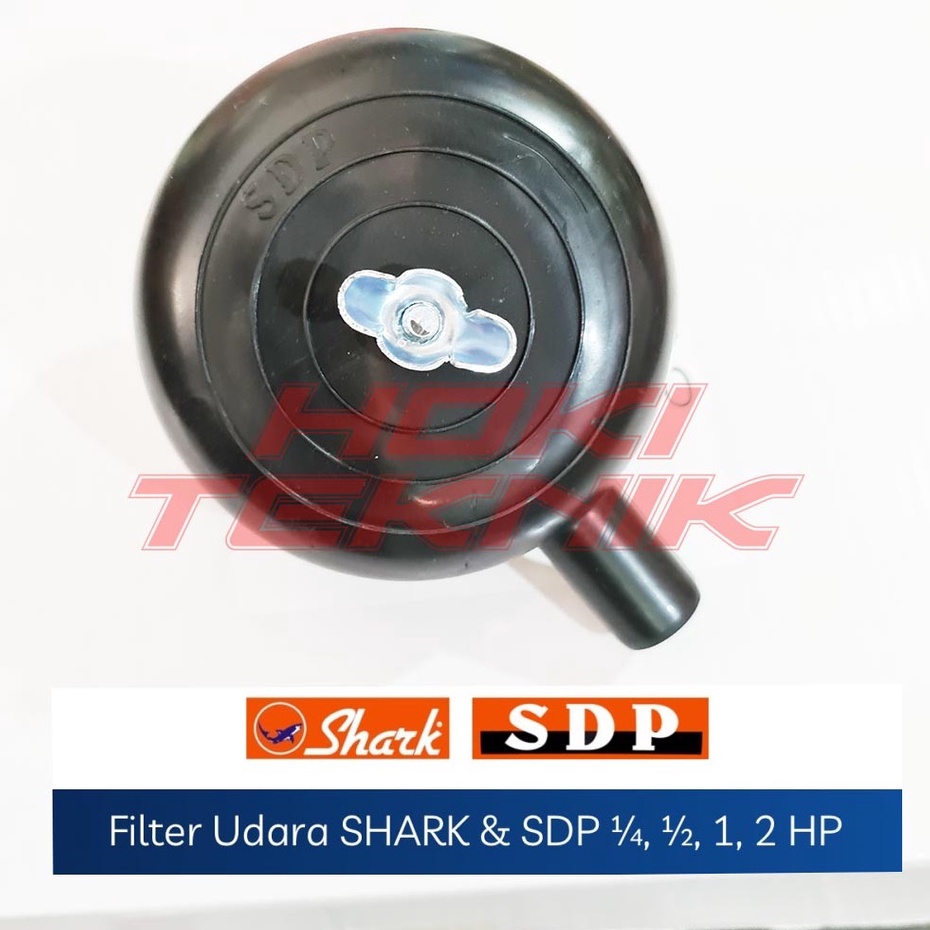 Jual Saringan Filter Udara Kompresor Angin SHARK SDP 1/4 1/2 1 2 HP ...