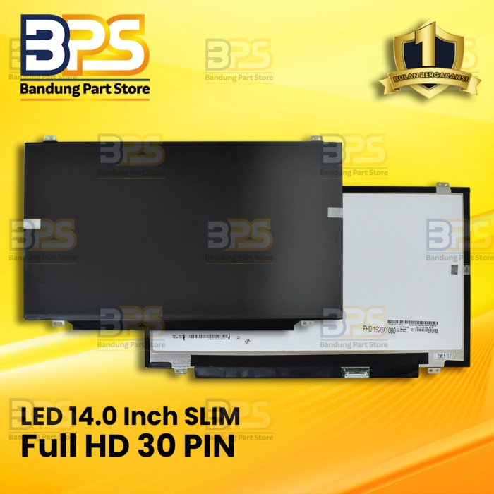 Jual LED LCD LAYAR 14.0 Inch Slim 30pin Resolusi. Full HD 1920×1080 ...