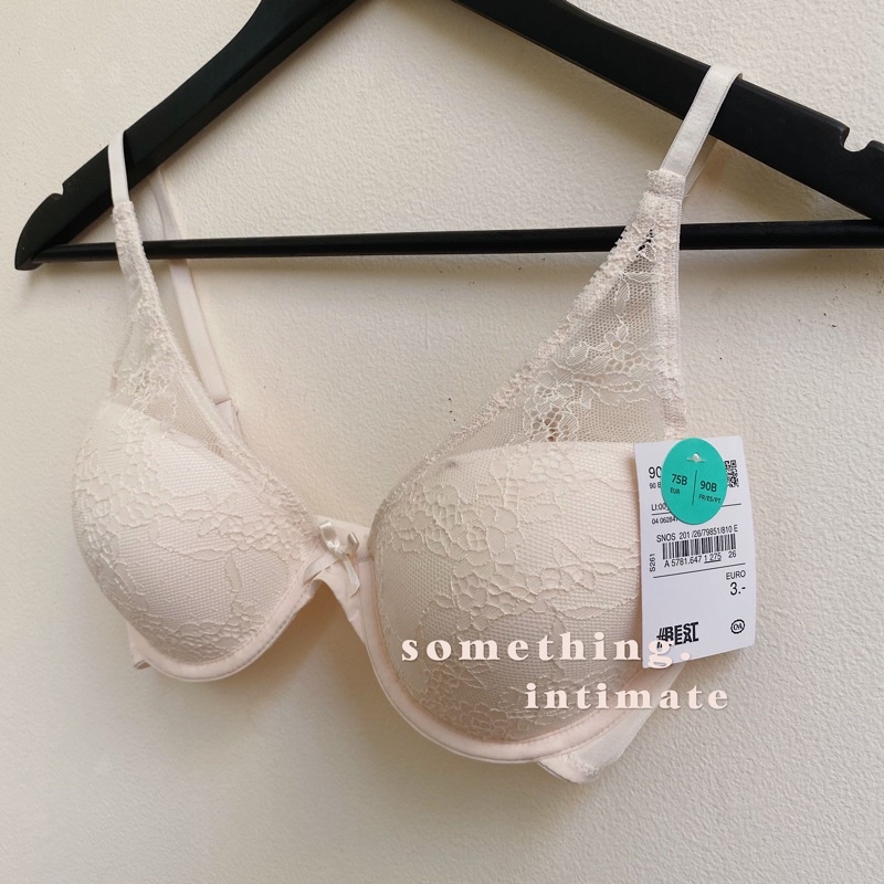 Jual [200K ISI 4PC] C&A Zoe Plunge Full Cup Cover Up Lacey Underwired Bra / Bh Renda Dengan ...