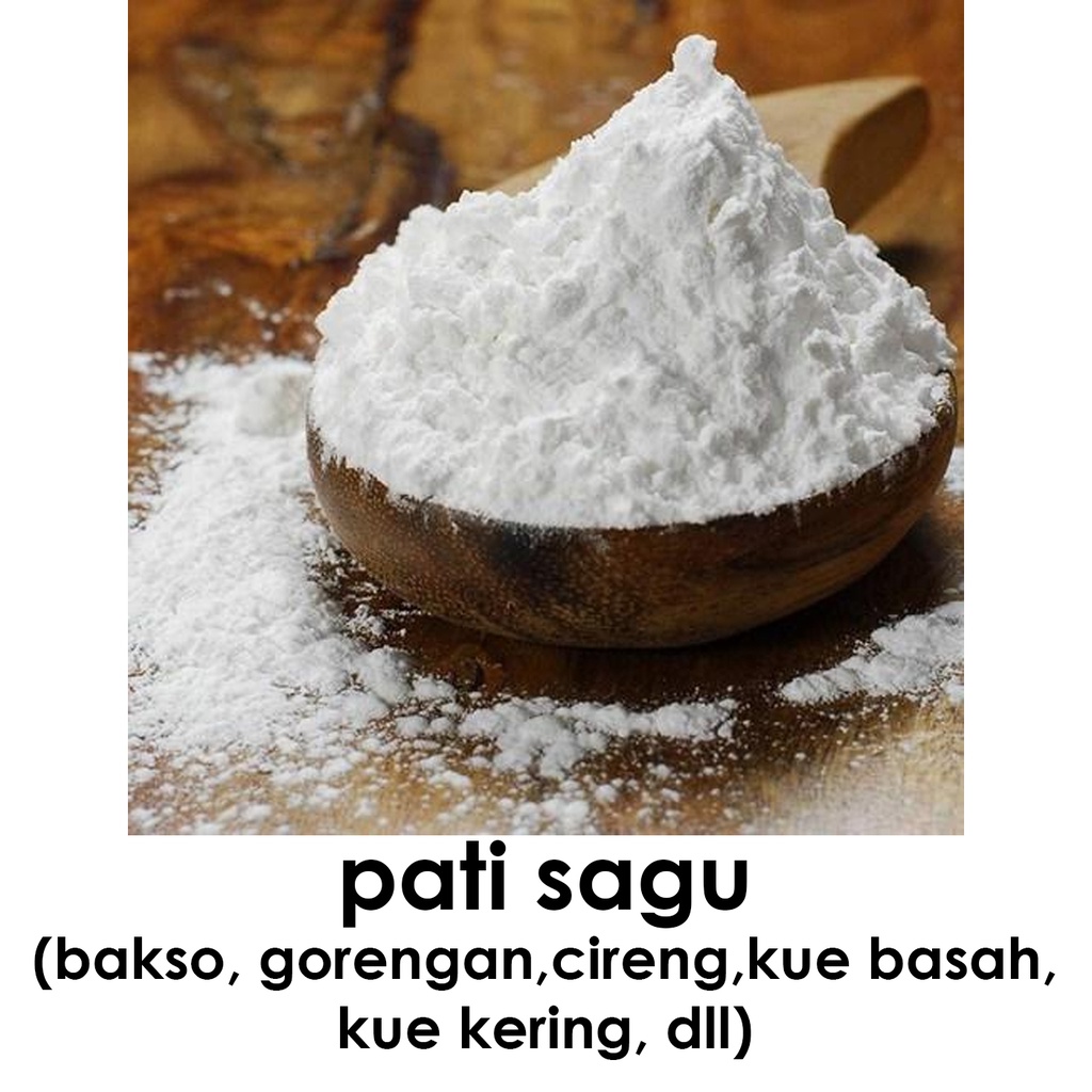 Jual 1 kg Pati Sagu (Tepung sagu untuk membuat kue basah, kue kering ...