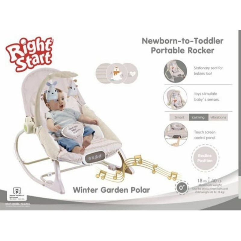 Jual Right Start Newborn to Toddler Portable Rocker | Shopee Indonesia