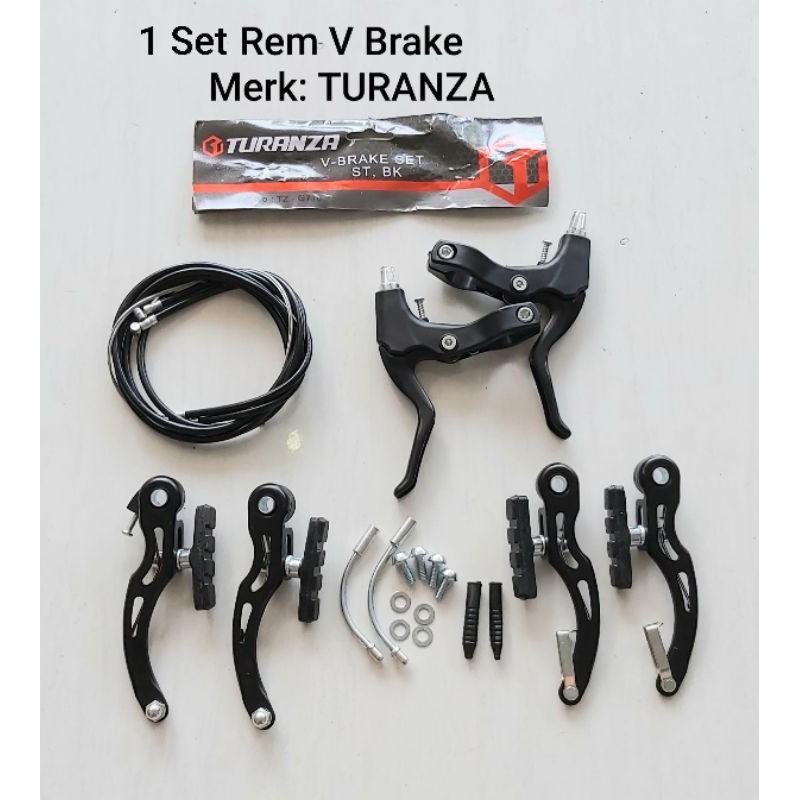 Jual REM V BRAKE KOMPLIT Rem Sepeda MTB /Gunung / MINION / SELI /LIPAT ...
