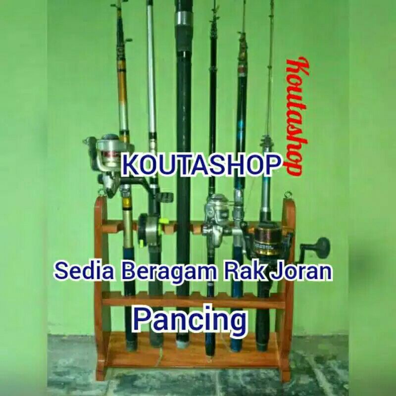 Jual Rak Joran Pancing gantung atau berdiri | Shopee Indonesia