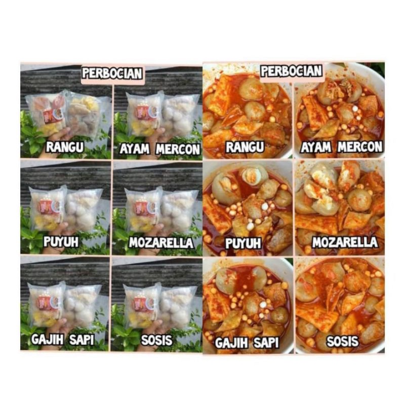 Jual BAKSO ACI original, puyuh, rangu, sosis, ayam mercon,gajih sapi ...