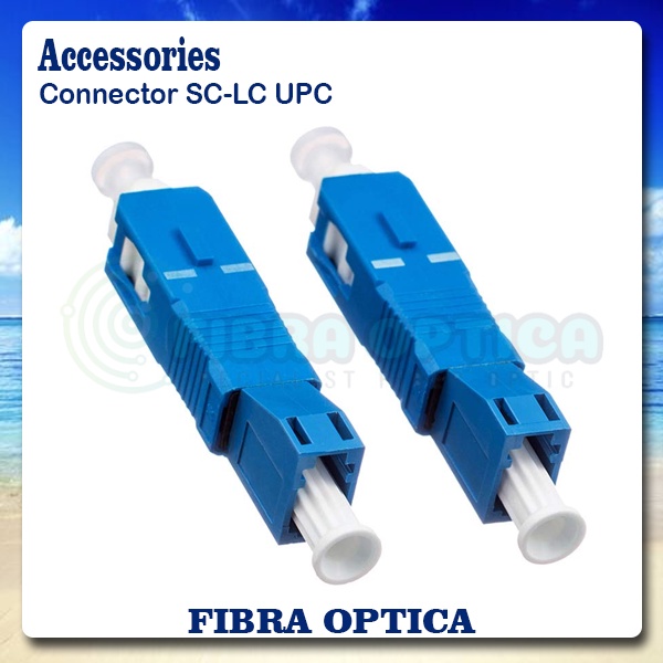 Jual Connector SC-LC UPC Adapter | Fiber Optic LC Female to SC Male | Shopee Indonesia