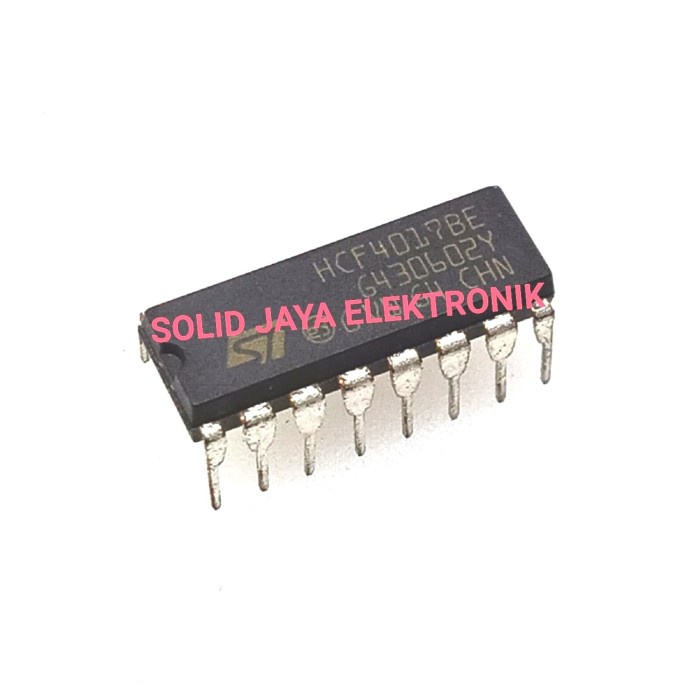 Jual IC NE4017 NE 4017 HCF4017 HCF 4017 HEF4017 HEF CD TC 4017 IC | Shopee Indonesia