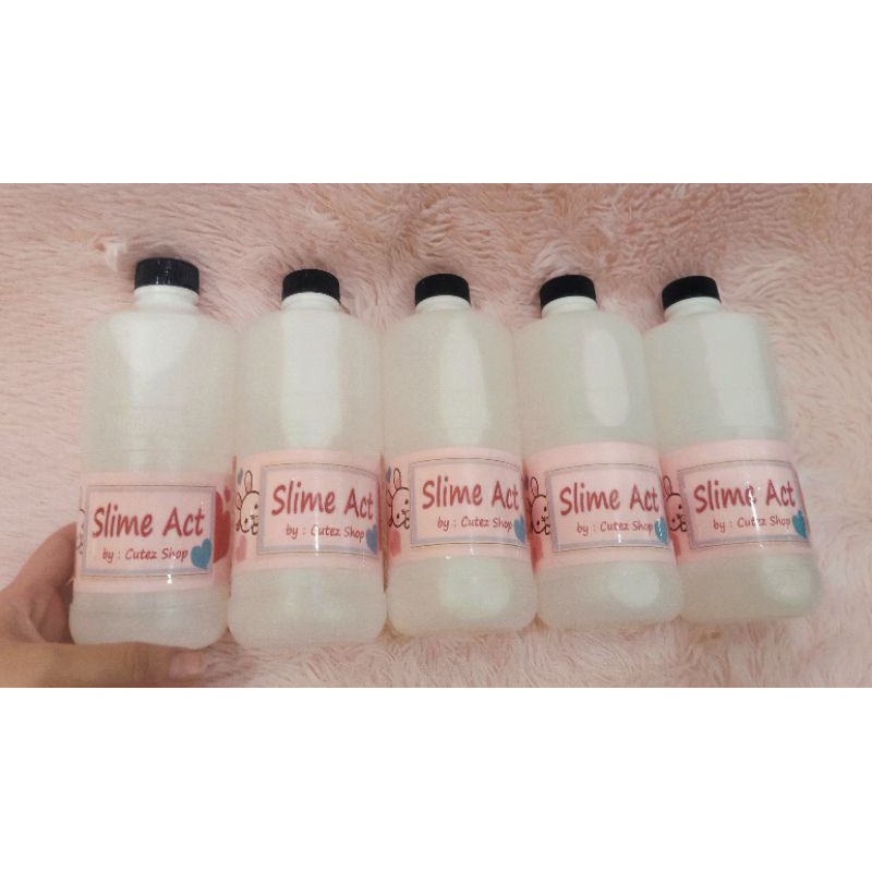Jual Slime act / Pengawet slime 500 ml STRONG bahan pembuatan slime ...