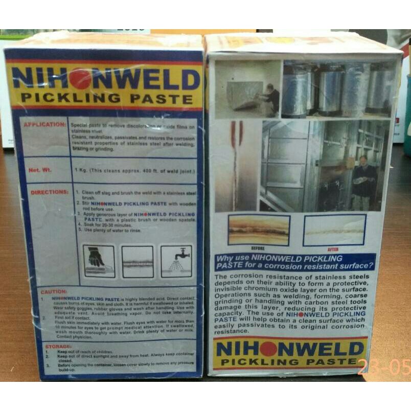 Jual Pickling Paste Stainless Steel Nihonweld | Shopee Indonesia