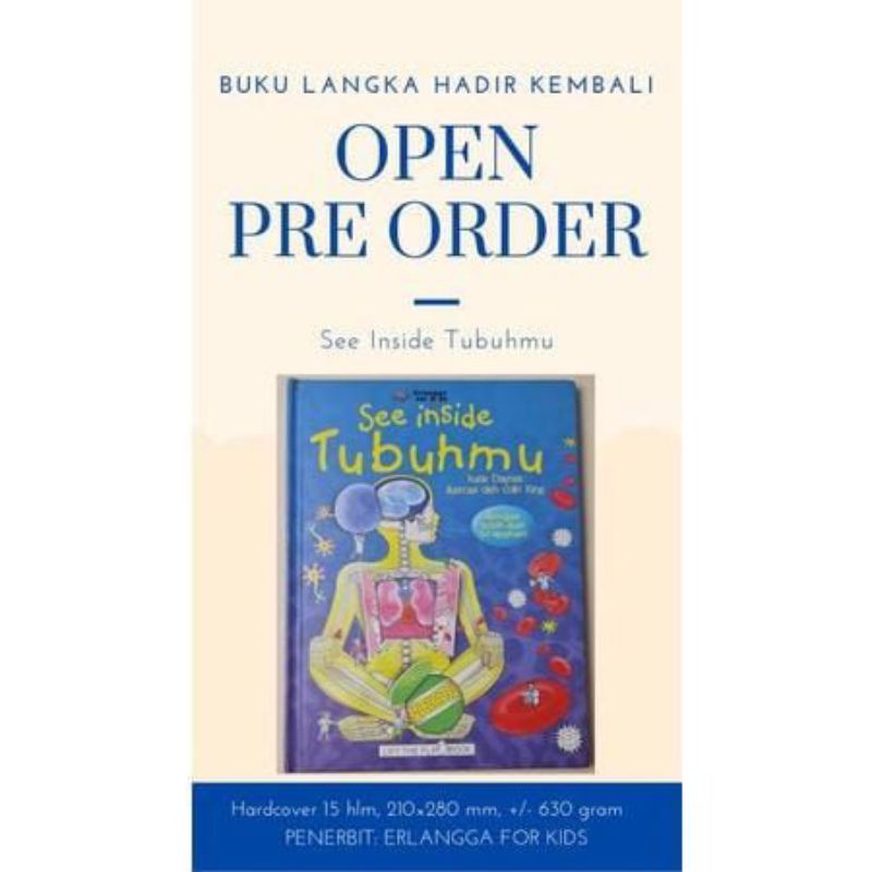 Jual USBORNE - SEE INSIDE TUBUHMU terjemahan indonesia | Shopee Indonesia