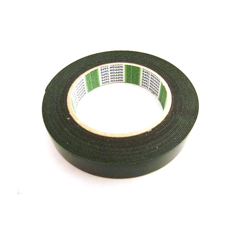 Jual Double Tape PE Foam Hijau 23mm / Nippon Tape / Isolasi Solatip ...