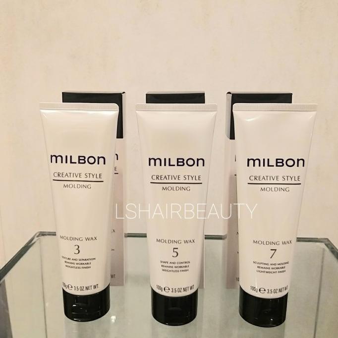 Jual MILBON CREATIVE STYLE Molding Wax No. 3/ 5/ 7 100g | Shopee Indonesia
