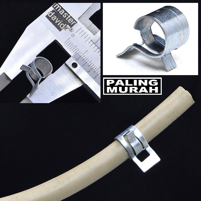 Jual Klem Selang Bensin Klip Penjepit Pengikat Klip Plat Slang Bensin ...