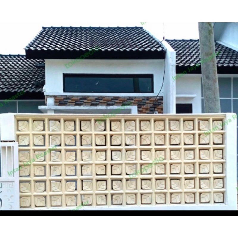 Jual Roster minimalis/loster beton/roster motif daun | Shopee Indonesia