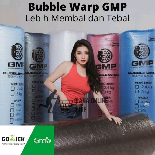 Jual Bubble Warp Roll GMP Bogor 50mx125cm | Shopee Indonesia