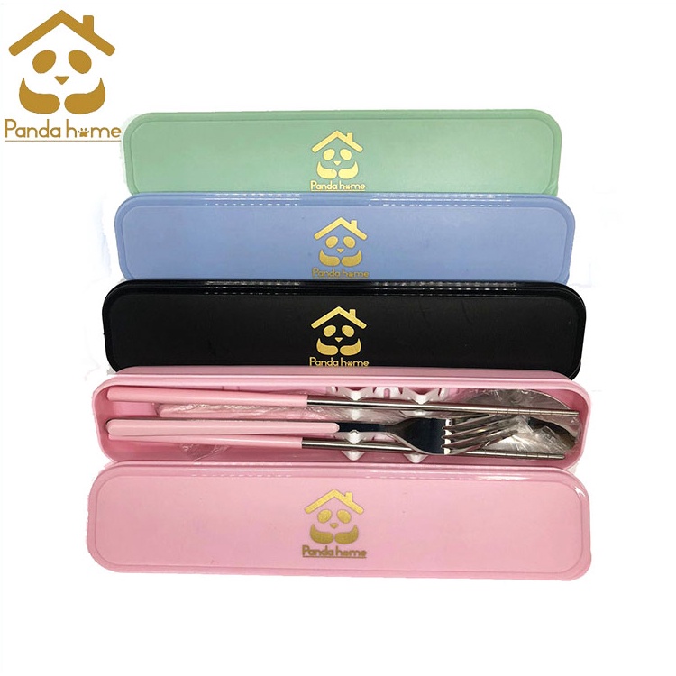 Jual Panda Home Sendok Sumpit Set / Sendok Makan Korea / Sendok Makan ...