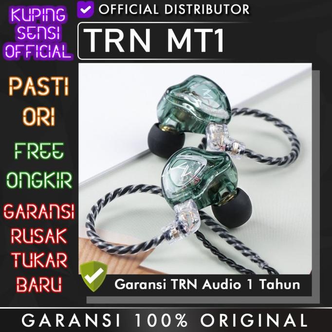 Jual TRN MT1 Earphone dengan Mic alt kz edx cca ca2 kz zsn pro x | Shopee Indonesia