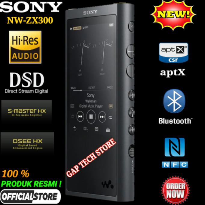 Jual Sony NW ZX300 Hi-Res Walkman 64GB Digital Music Player Original ...