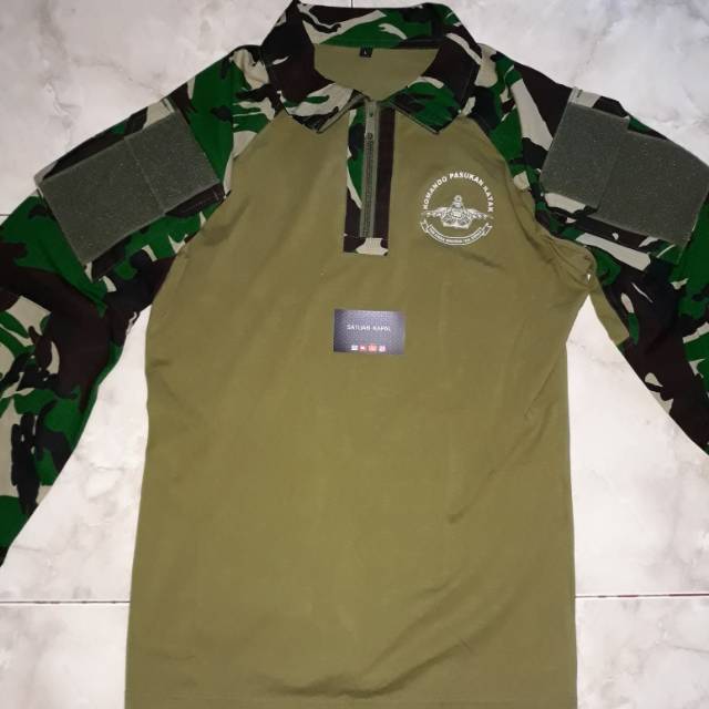 Jual Combat Shirt kaos Kopaska jatah | Shopee Indonesia