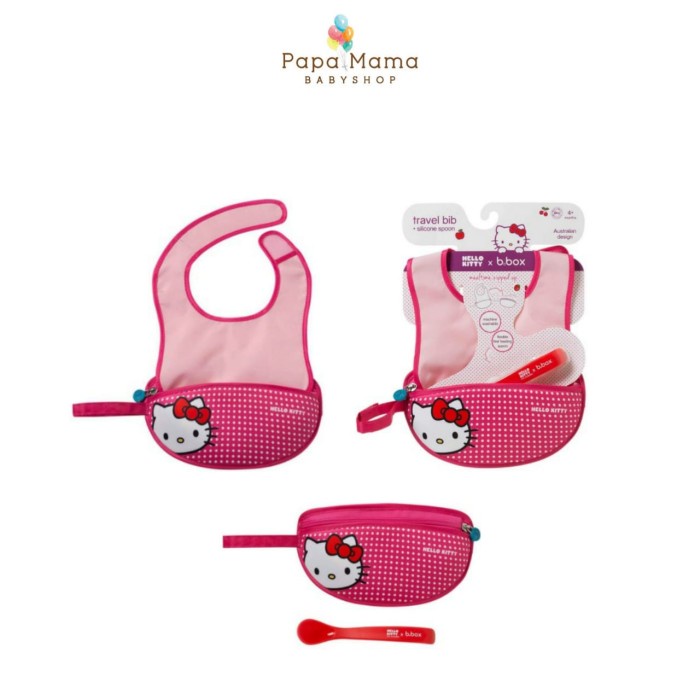 Jual Bbox Travel Bib Hello Kitty - Pop Star | Shopee Indonesia