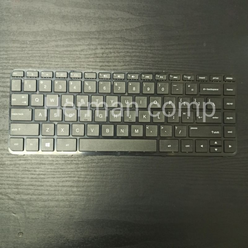 Jual Keyboard Laptop HP 240 245 246 G2 240 G3 Series FRAME Black ...