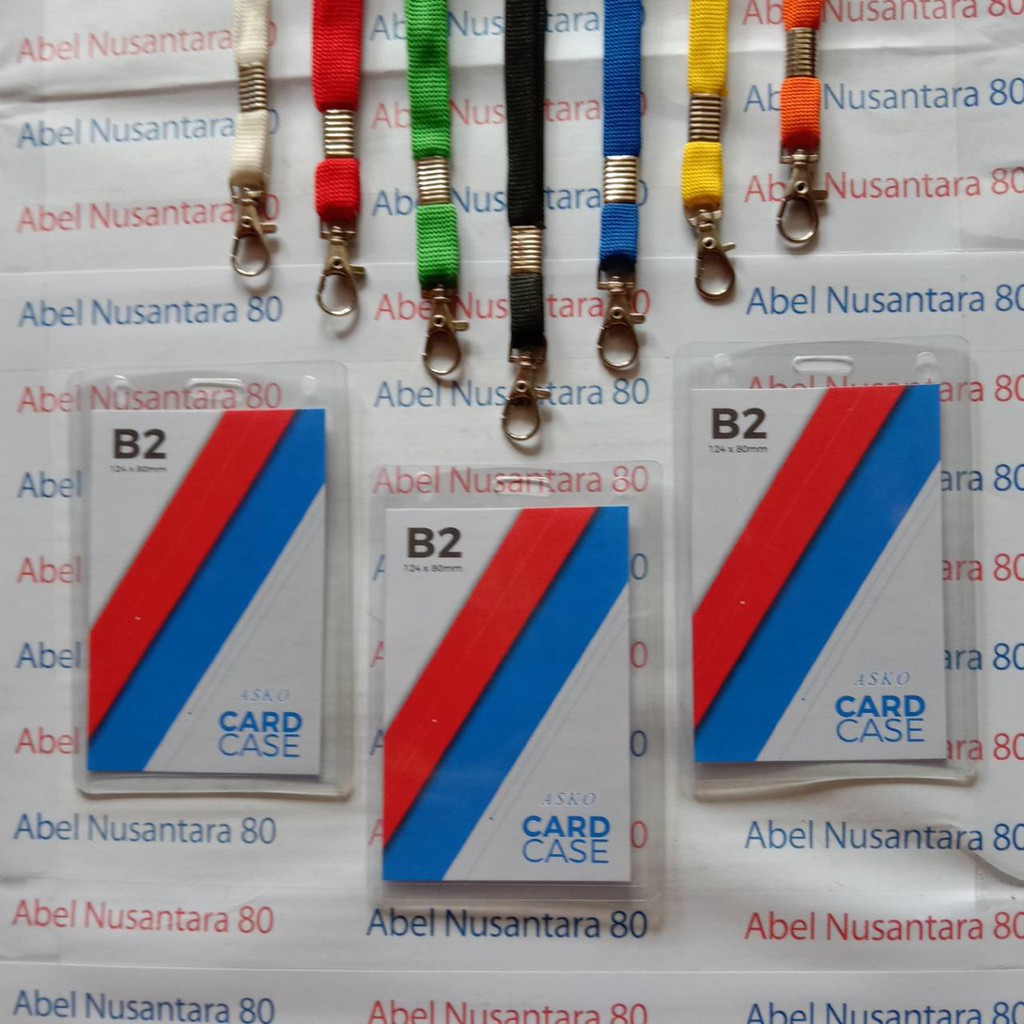 Jual Paket Card Case B2 dengan Tali Kait Besi 1cm | Shopee Indonesia