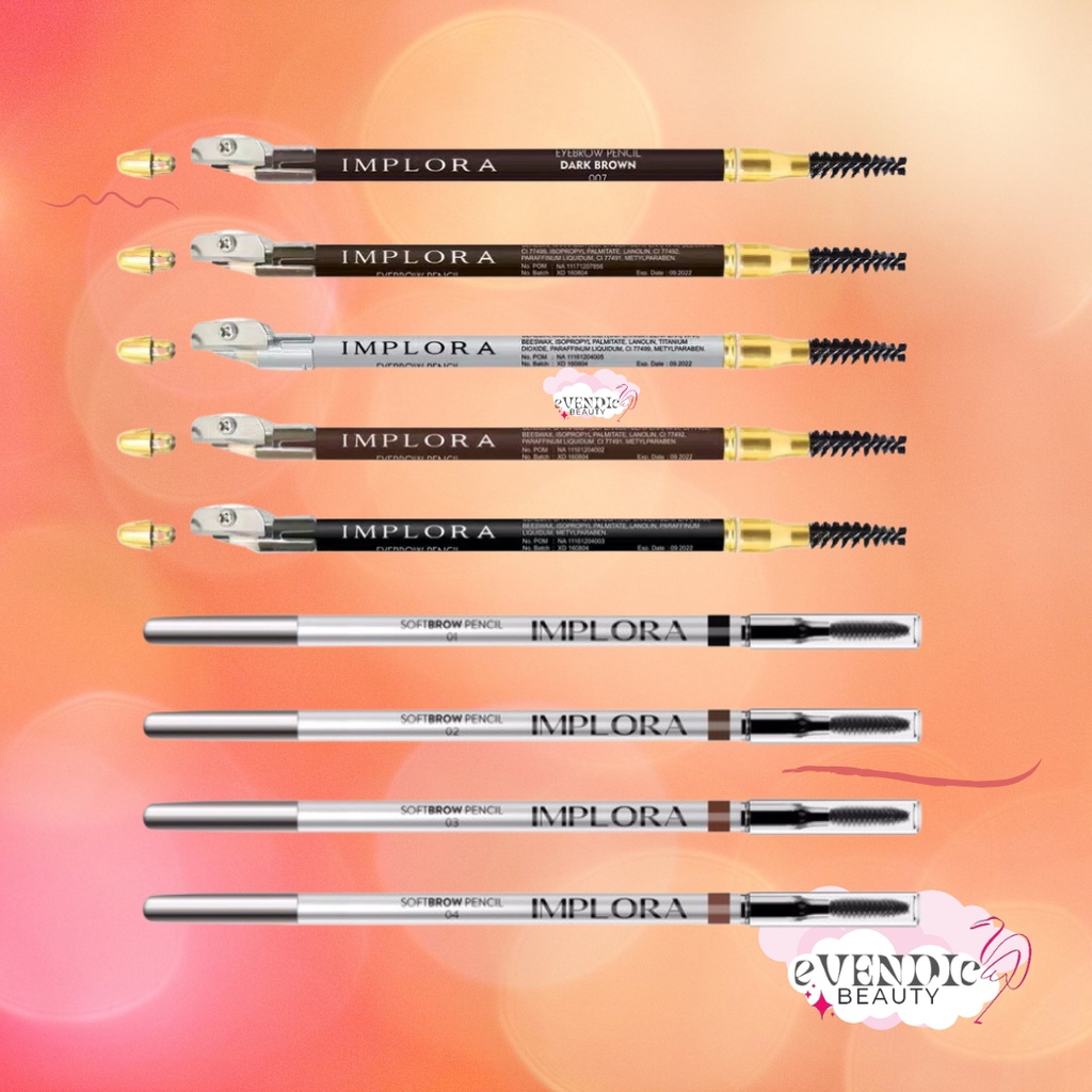 Jual 100% ORIGINAL PENSIL ALIS IMPLORA / CELAK / EYEBROW PENCIL [BPOM ...