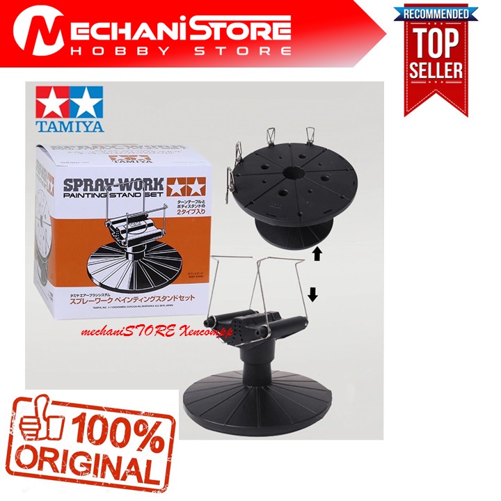 Jual TAMIYA SPRAY WORK PAINTING STAND SET 74522 - SPRAYWORK CAT ...