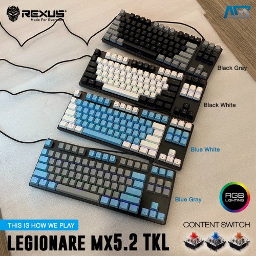Jual Keyboard Gaming Rexus MX5.2 Legionare RGB / Rexus Legionare RGB ...
