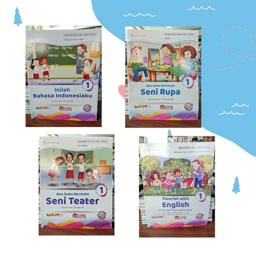 Jual Buku Paket SD Kelas 1 Kurikulum Merdeka - Platinum | Shopee Indonesia