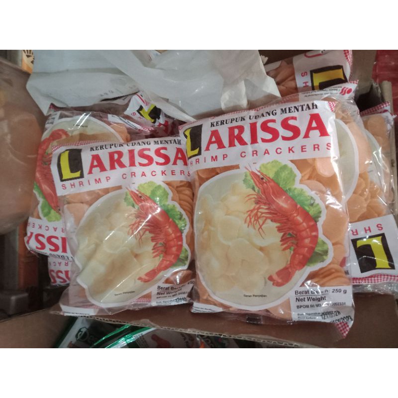 Jual Larissa Kerupuk Udang Mentah 250gr | Shopee Indonesia