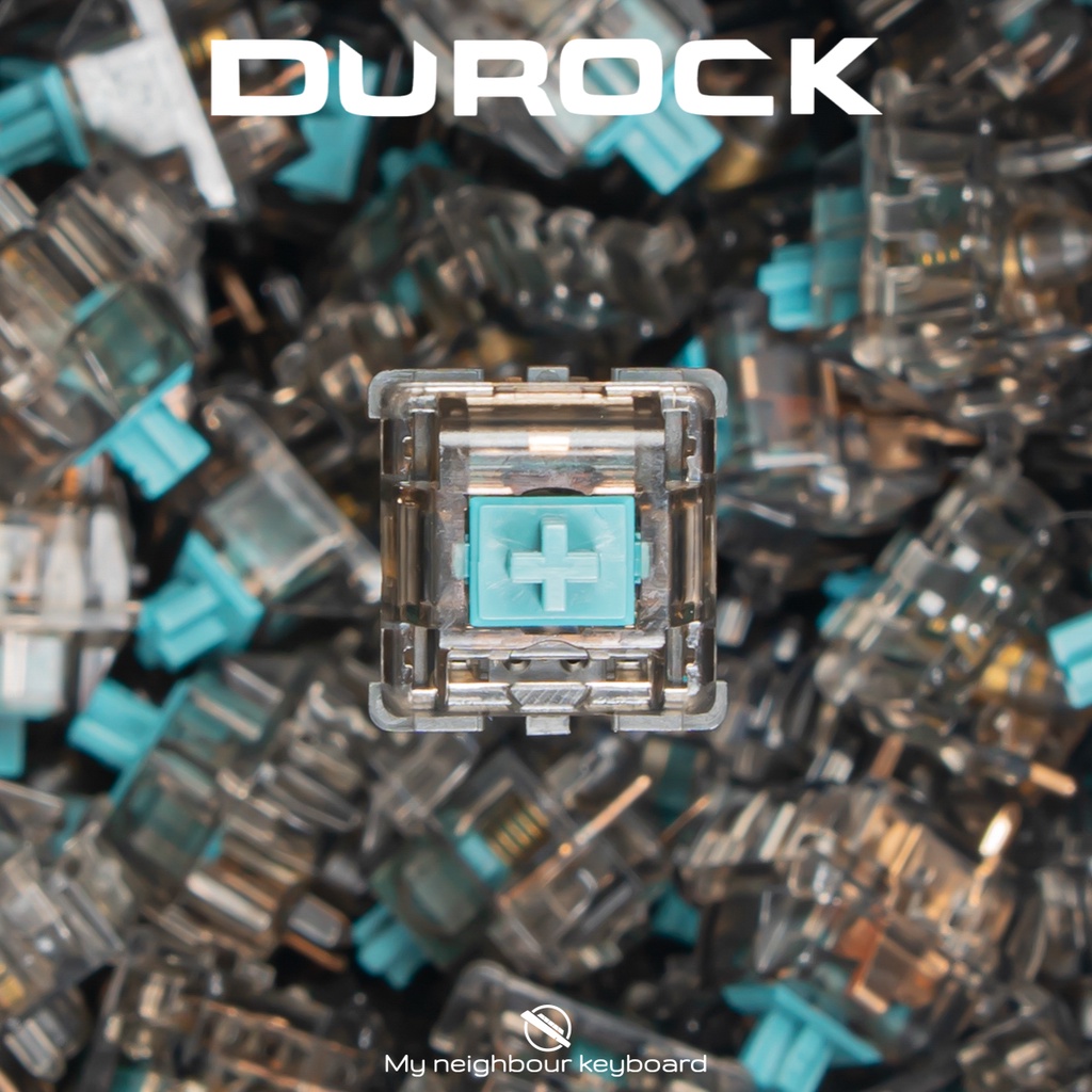 Jual DUROCK T1 Smokey Tactile Switch 5-Pin PCB Mechanical Keyboard ...