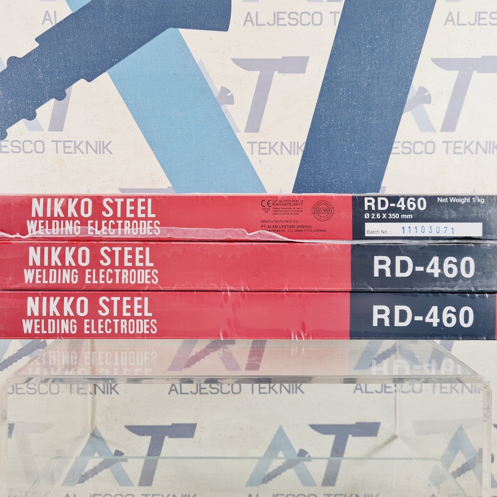 Jual NIKKO STEEL RD-460 2.6MM KAWAT LAS RD460 KEMASAN 1 KG | Shopee Indonesia