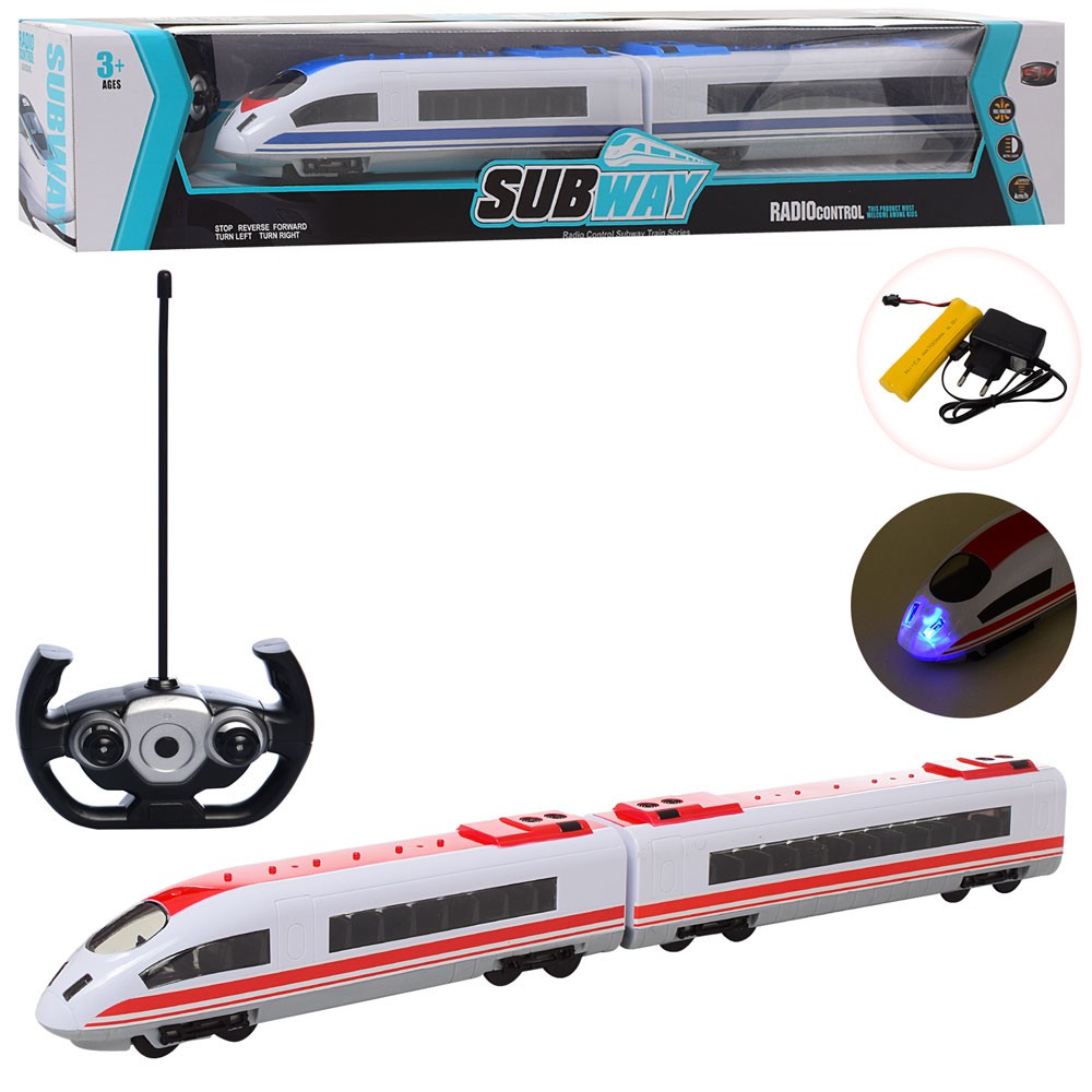 Jual Mainan Anak Remote Control RC Kereta Api Subway 2 Gerbong Lampu ...