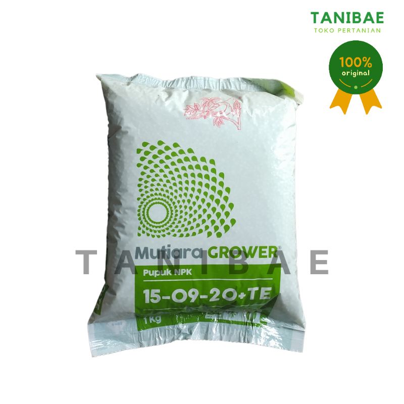 Jual Pupuk NPK Mutiara Grower 1 kg (15-9-20) | Shopee Indonesia