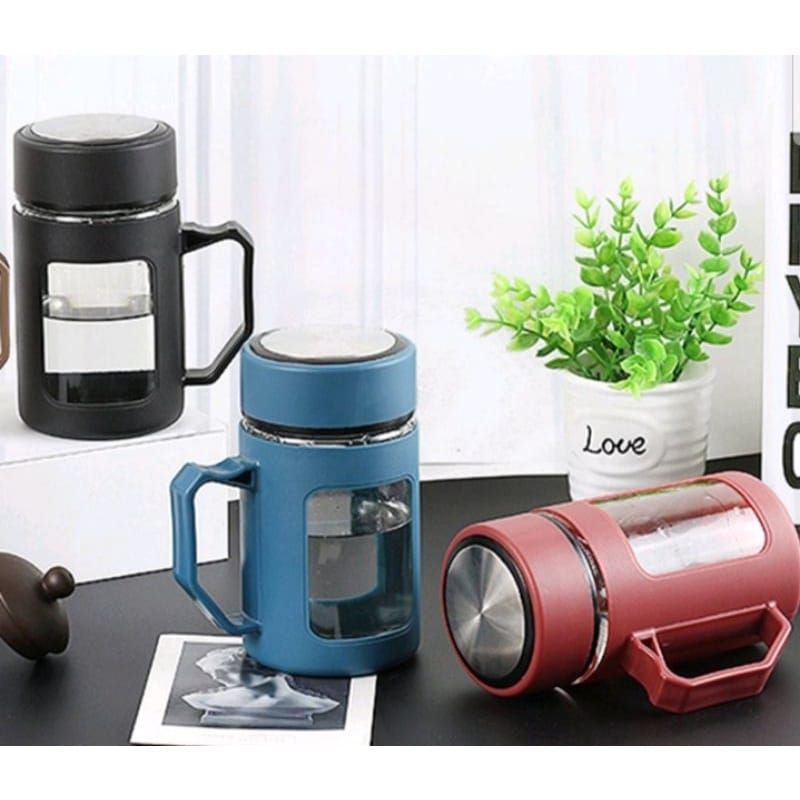 Jual 500 Ml Botol Model Gelas Cangkir Botol Minum Model Kaca Botol ...