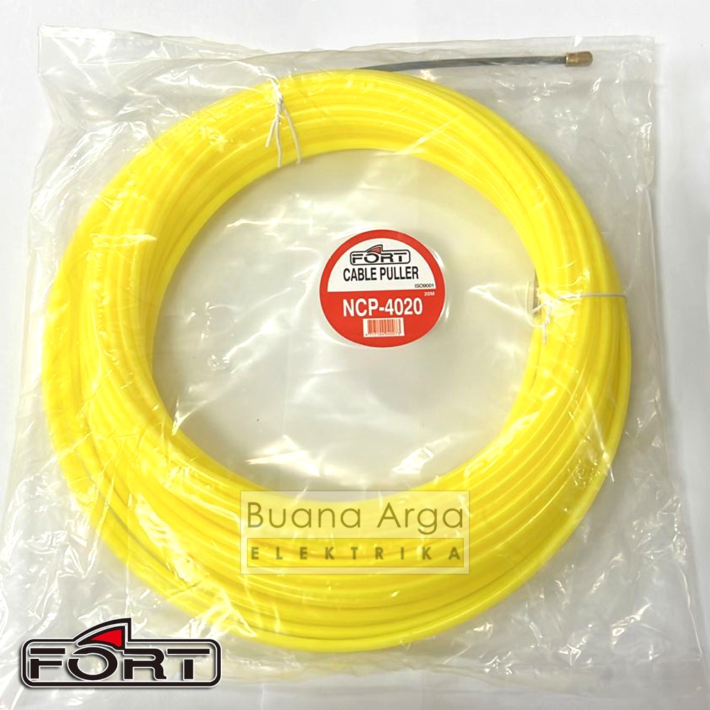 Jual FORT CABLE PULLER 20 mtr Penarik Kabel / TREKPER 4mm kuning ...