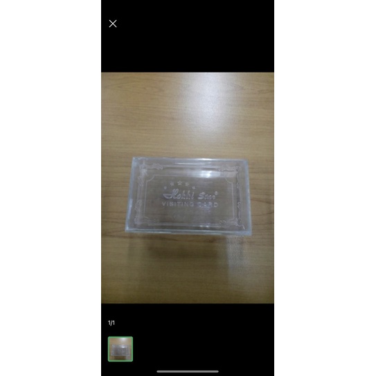 Jual box kartu nama putih bening | Shopee Indonesia
