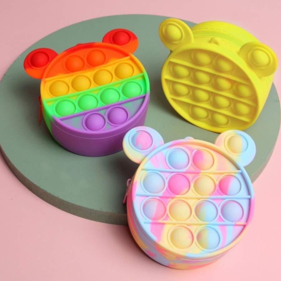 Jual pouch bag pop it popit dompet koin popit dompet anak dompet kecil ...