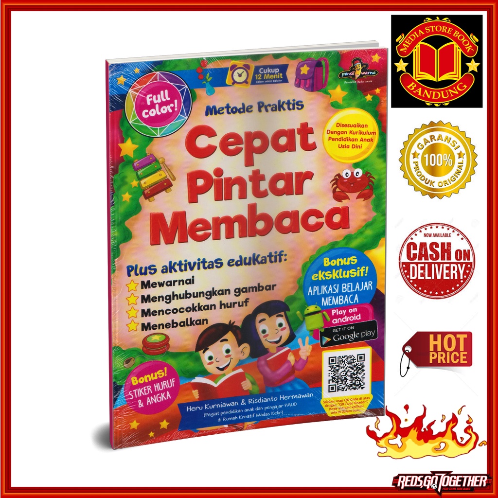 Jual BUKU BELAJAR MEMBACA ANAK METODE PRAKTIS CEPAT PINTAR MEMBACA(100% ...