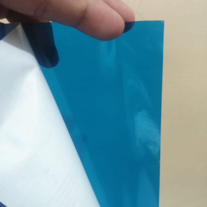 Jual Scotlite Biru Muda Sticker Motor Ice blue Doff Sticker Biru Glossy ...