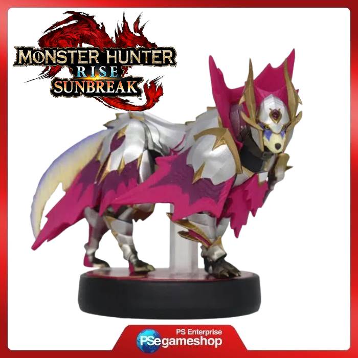 Jual AMIIBO Monster Hunter Rise Sunbreak Malzeno Palamute Dog /Otomo ...
