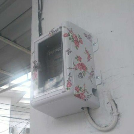 Jual Box meteran listrik prabayar token ( box meteran listrik token ...