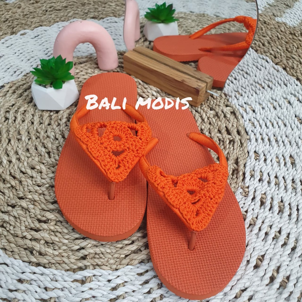 Jual SANDAL RAJUT DEWASA BALI | Shopee Indonesia