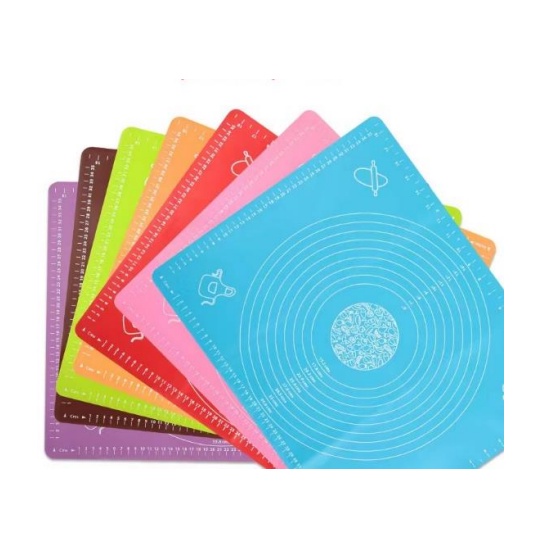 Jual Alas Adonan Baking Mat Silicone Tebal Tatakan Kue Roti silikon ...