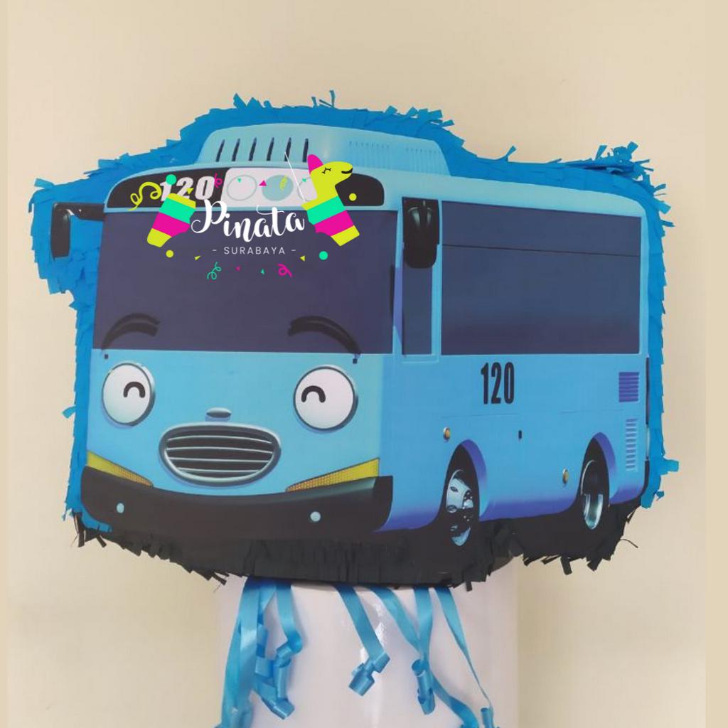 Jual Pinata ulang tahun Print Bus Tayo tayo tarik/ pukul | Shopee Indonesia