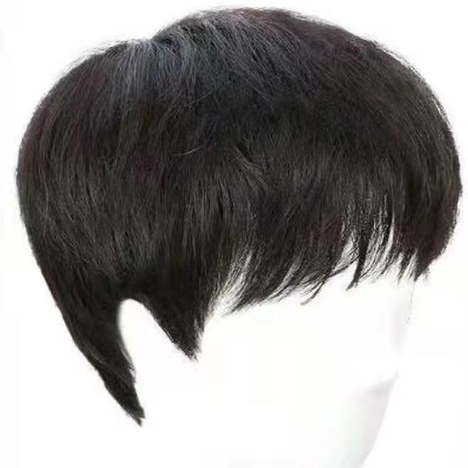 Jual Wig pria rambut pendek bersih merah dengan versi Korea yang sama ...