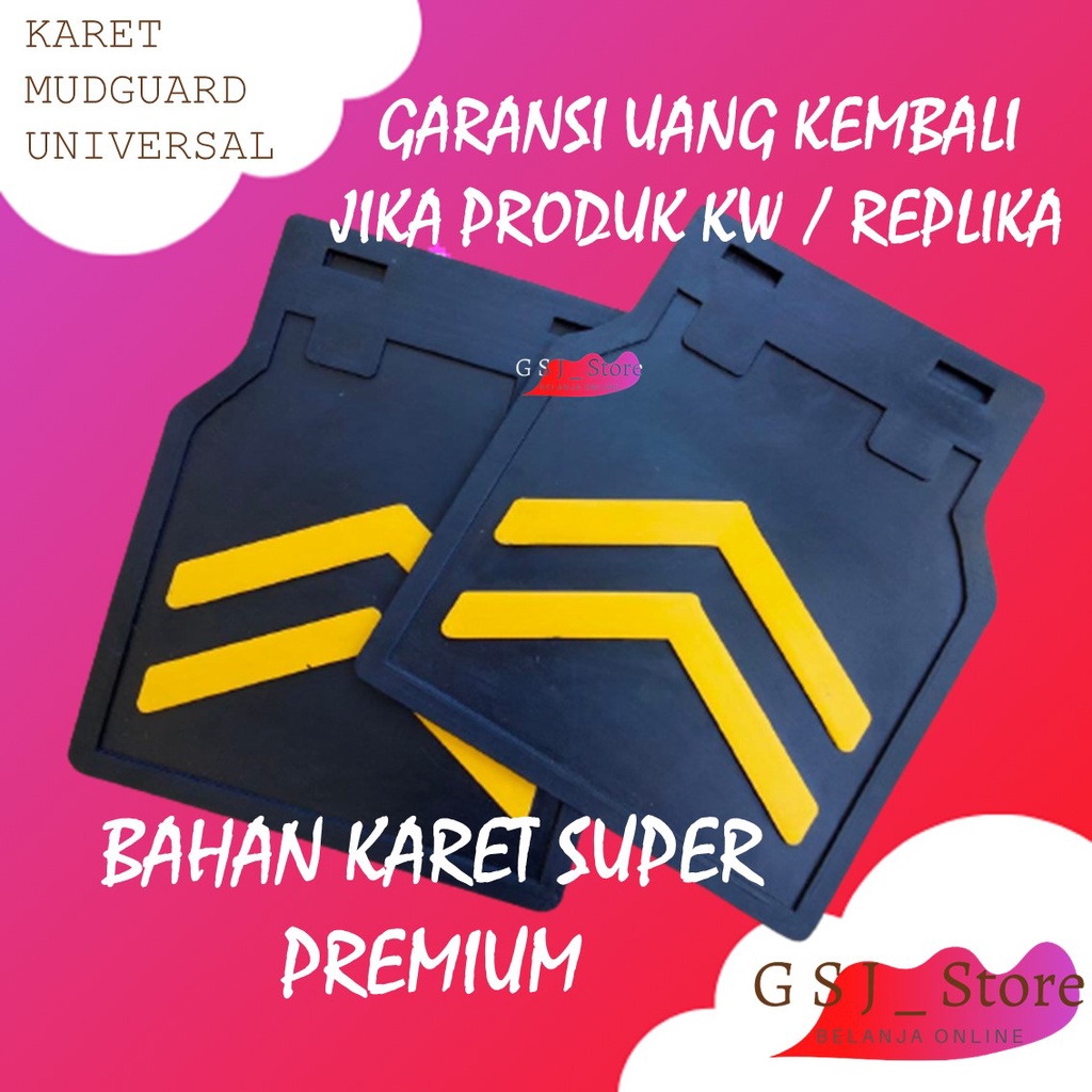 Jual JUAL AKSESORIS MOBIL/ Karet Karpet Lumpur Roda Mud Guard Flap ...